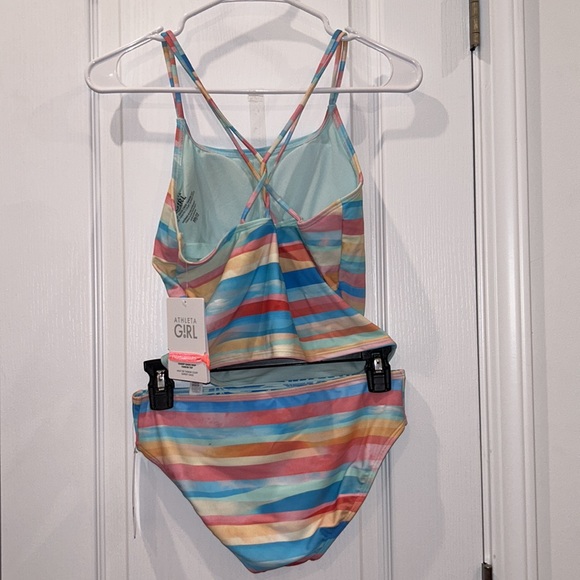 Athleta | Swim | Athleta Girls Sunset Oasis Bikini Size Xxl 6 | Poshmark